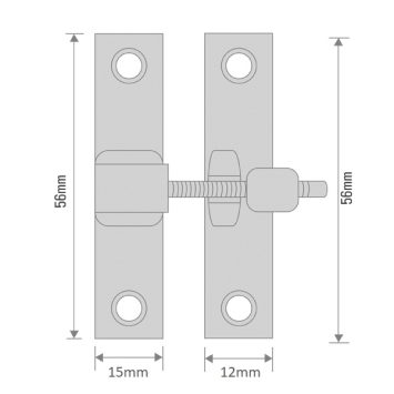 Mini Brighton Fastener Locking - Mighton Products