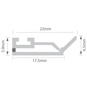Plastic Meeting Rail Interlock Seal - Mighton Products